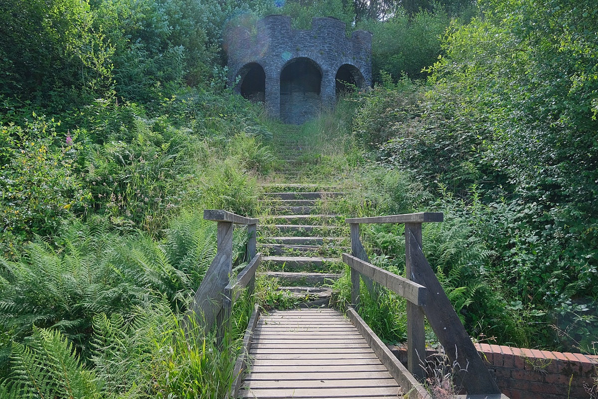 The Gnoll, Neath. A Visit In Tweaked Provia (Straight From Camera ...